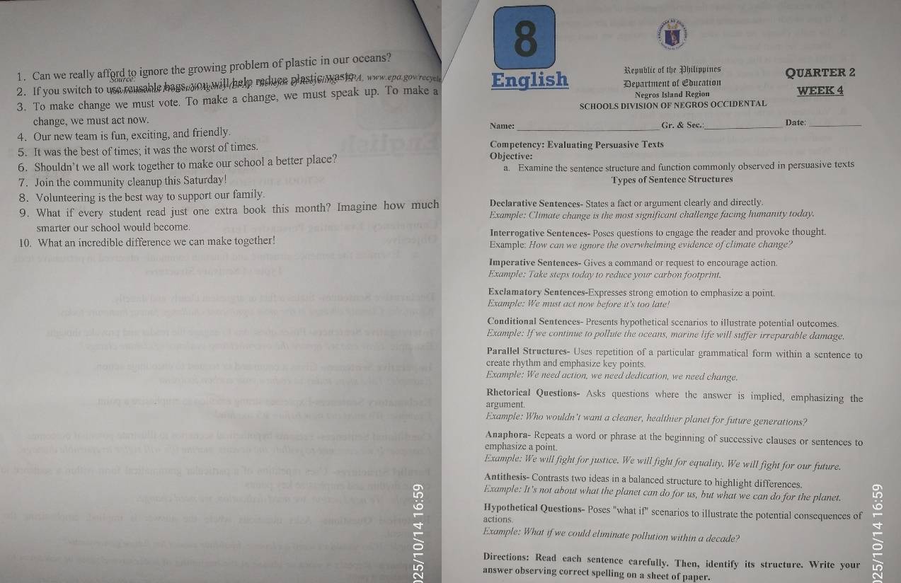 Solved: 8 1. Can we really afford to ignore the growing problem of ...