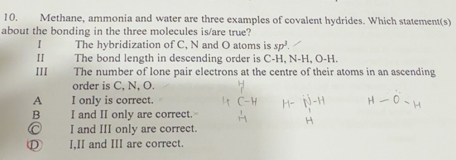 Selesai:Methane, ammonia and water are three examples of covalent ...