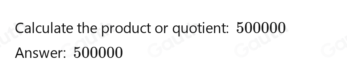 Solved: 10000* 50 [Math]