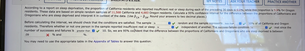 Solved: ASK YOUR TEACHER PRACTICE ANOTHER According to a report on ...