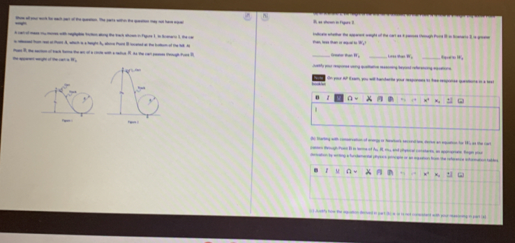 Solved: weight Show all your work for each part of the queation. The ...