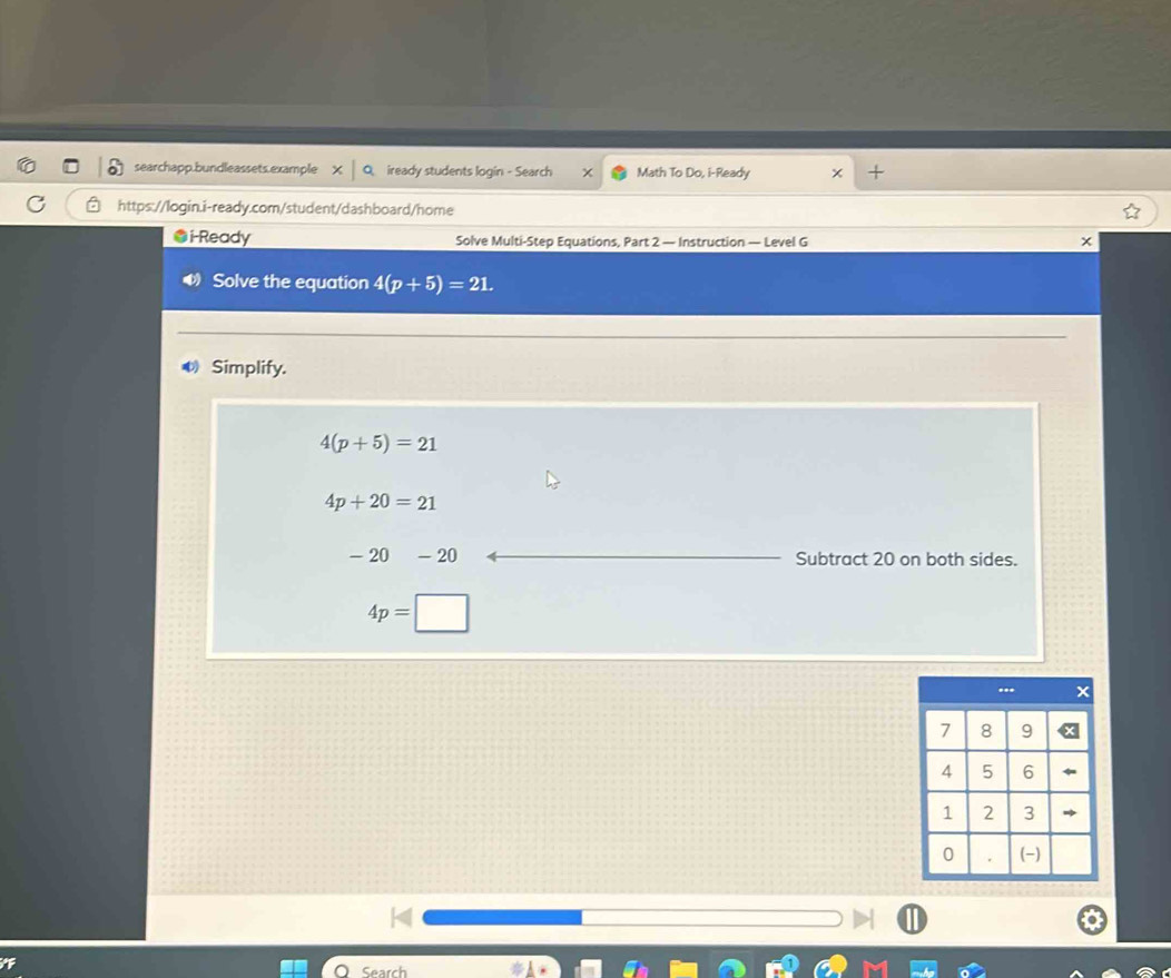 Solved: searchapp.bundleassets.example iready students login - Search ...