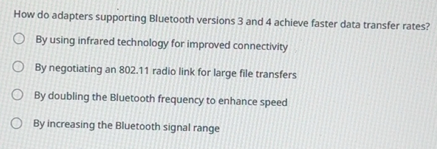 Solved: How do adapters supporting Bluetooth versions 3 and 4 achieve ...