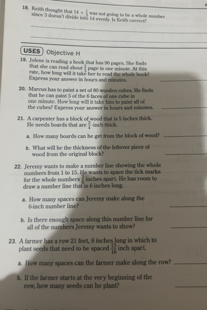 Resuelto:Keith thought that 14/ 1/3 was not going to be a whole number ...