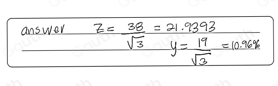 Solved: Consider a right triangle with a side of length x opposite ...