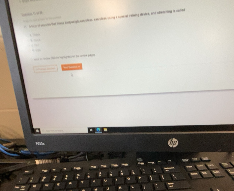 Solved: Eueriia 11 of jé d him of eservise that mixes bodyweight ...