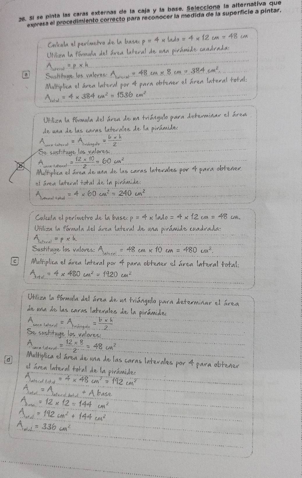 Resuelto:Si se pinta las caras externas de la caja y la base ...