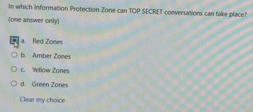Solved: In which Information Protection Zone can TOP SECRET ...