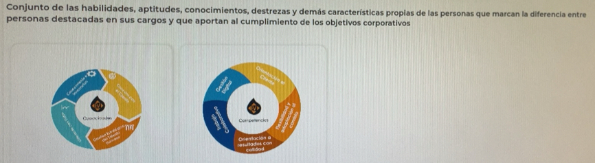 Resuelto:Conjunto de las habilidades, aptitudes, conocimientos ...