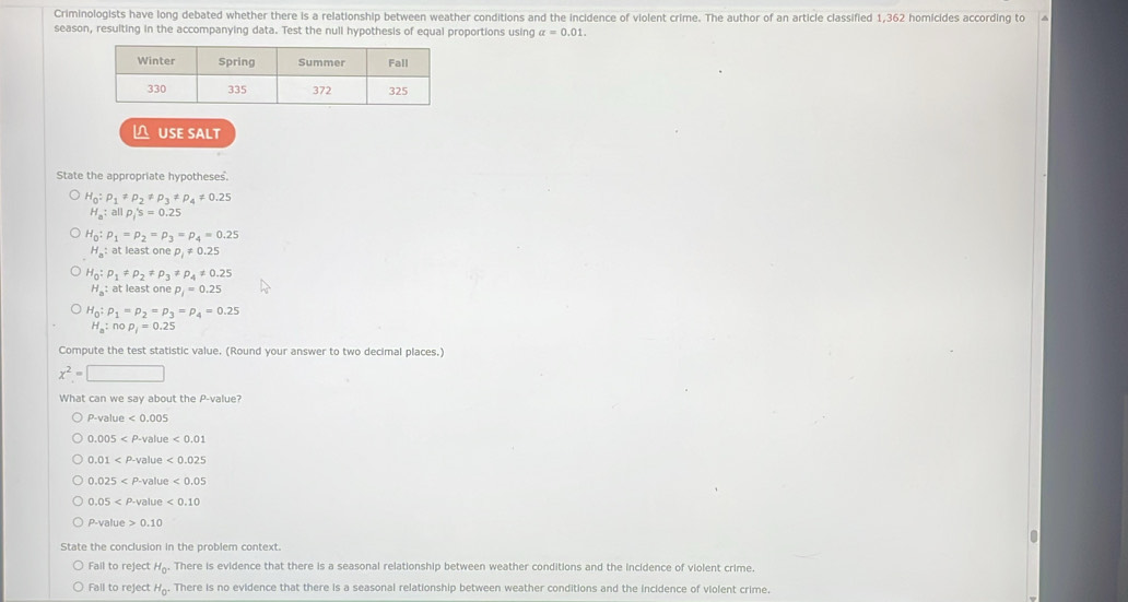 Solved: Criminologists have long debated whether there is a ...