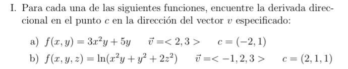 Resuelto:Para cada una de las siguientes funciones, encuentre la ...