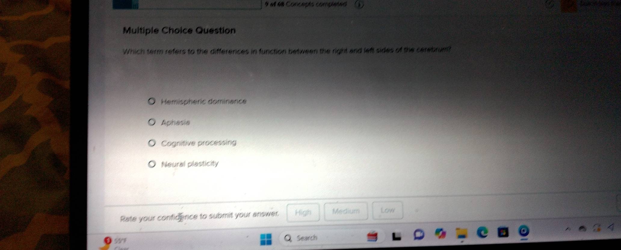 Solved: el 64 Concapts completed Multiple Choice Question Which term refers to the differences ...