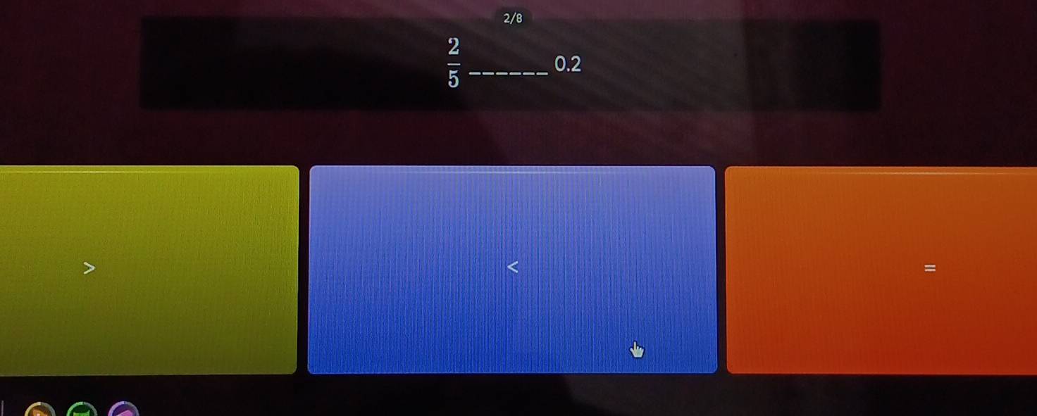 Solved: 2/8 2/5 _ 0.2 = [Math]