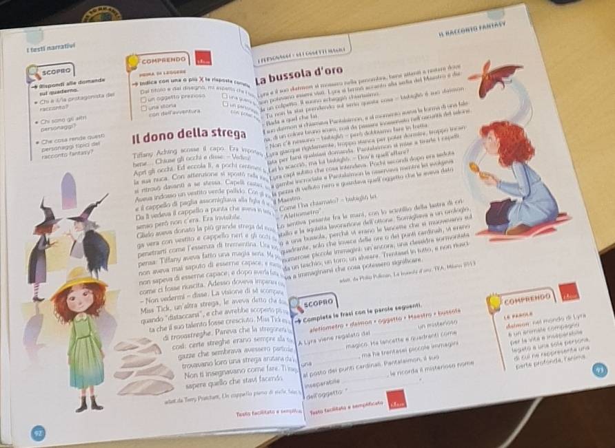 Risolto:Il naccorto fantasy I testi narrativi o é SCOPRO COMPRENDO ...