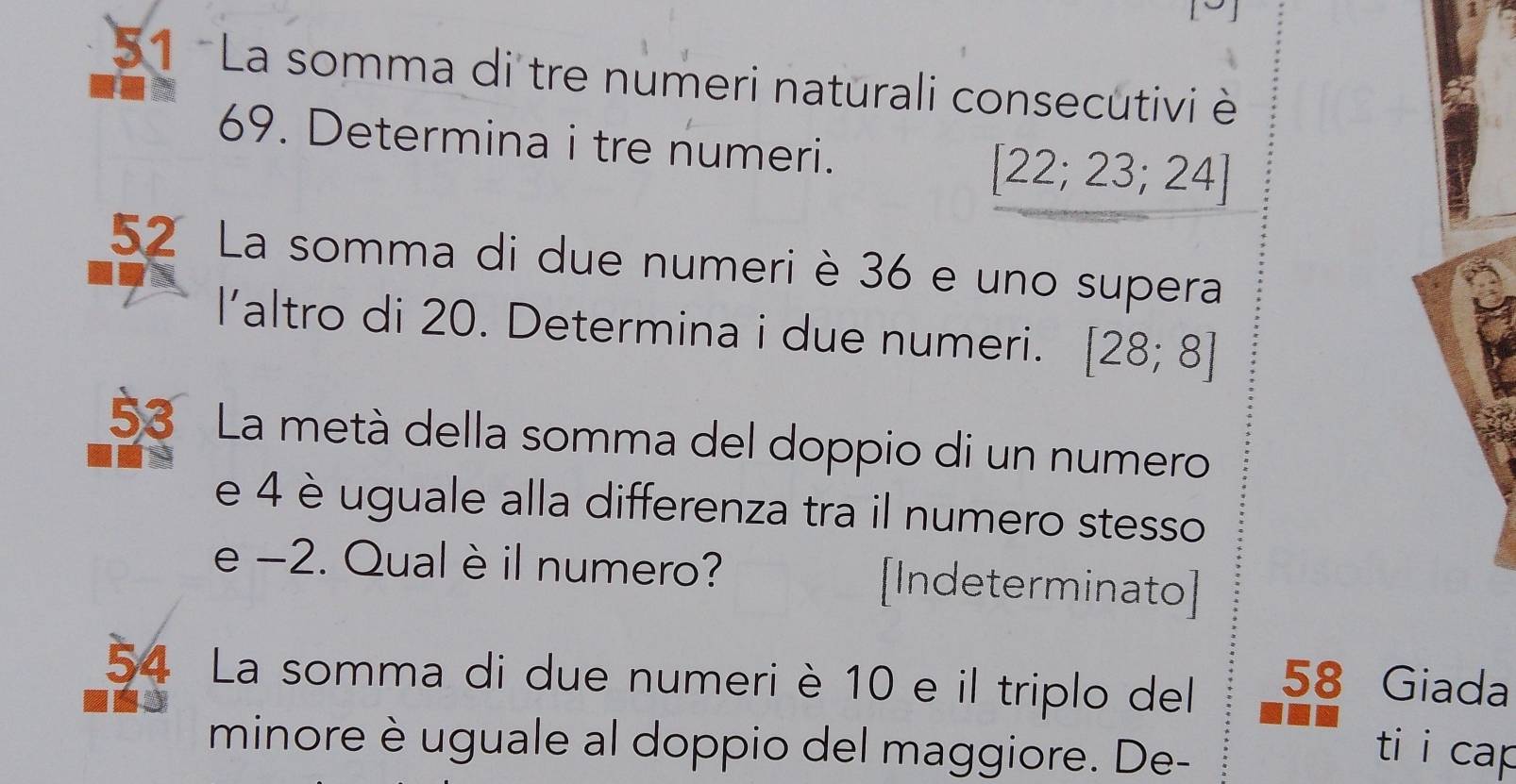 Risolto:La somma di tre numeri naturali consecutivi è D 69. Determina i ... Risolto:La somma di tre numeri naturali consecutivi è D 69. Determina i ...