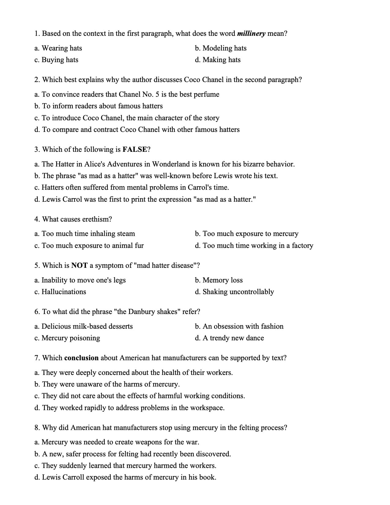 Solved: Based on the context in the first paragraph, what does the word ...