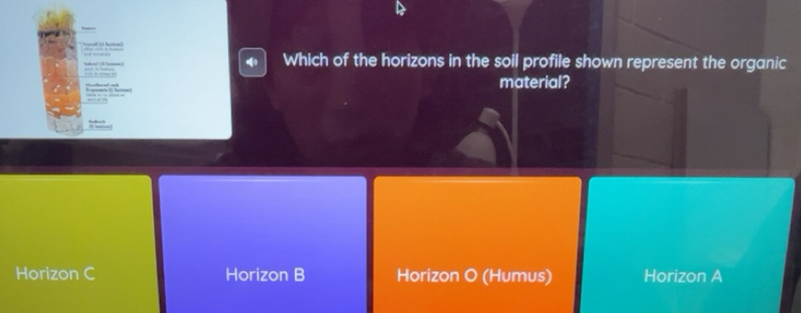 Gelöst:Which of the horizons in the soil profile shown represent the ...