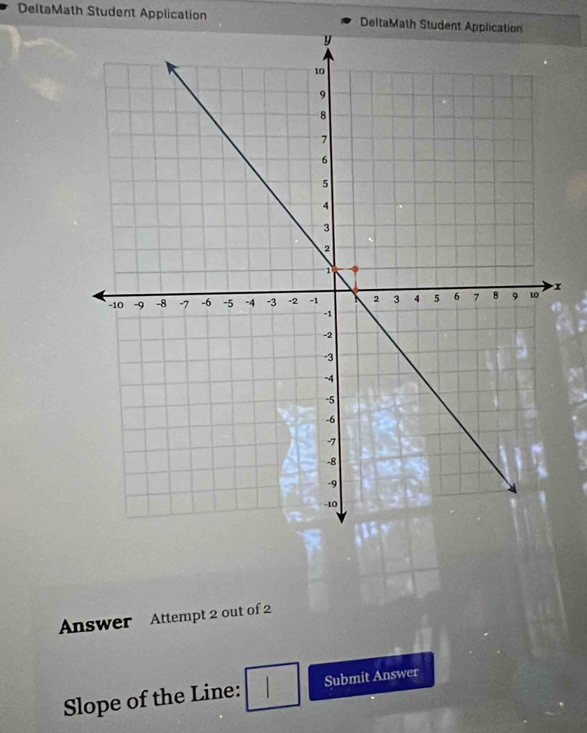 Solved: DeltaMath Student Application DeltaMath Student Application ...