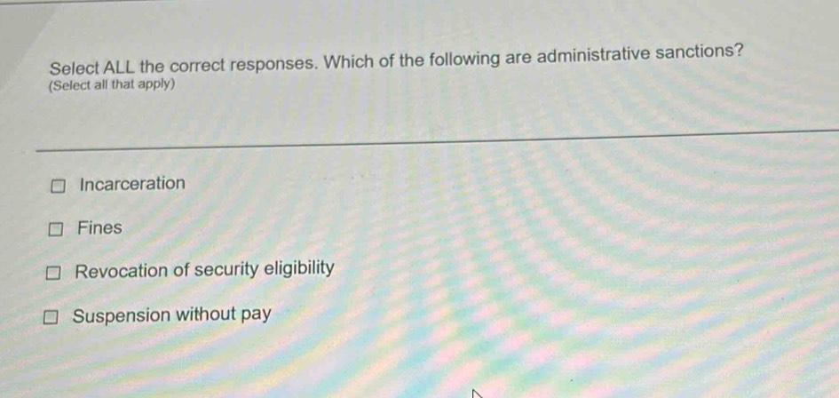Solved: Select ALL the correct responses. Which of the following are ...