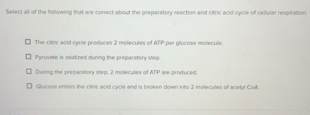 Solved: Select all of the following that are correct about the ...