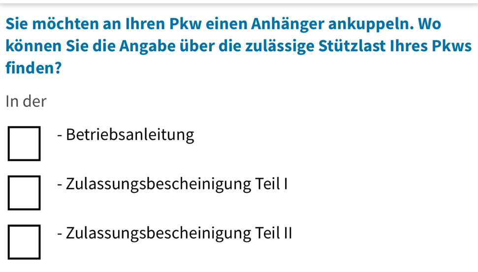 Sie Mchten Ihren Pkw Einen Anhnger Ankuppeln