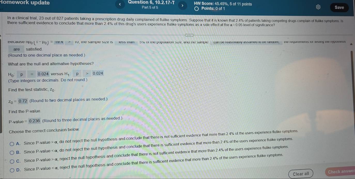 Solved: Homework update Sa [Statistics]