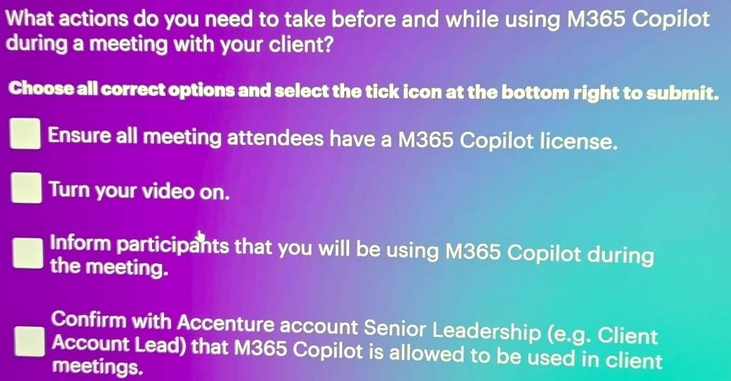 Risolto:What actions do you need to take before and while using M365 ...