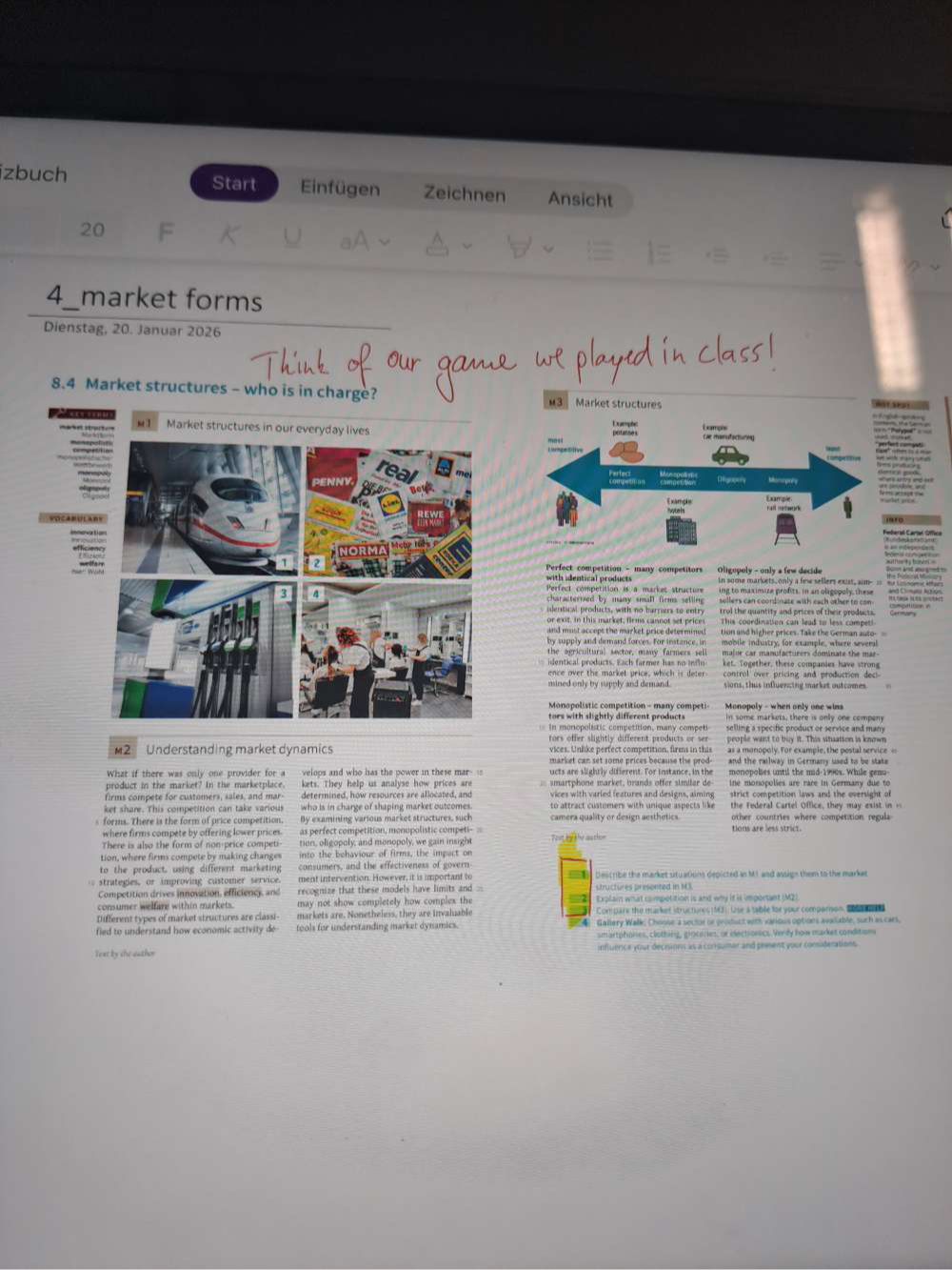 Gelöst:izbuch Start Einfügen Zeichnen Ansicht 20 F K U 4_market forms ...