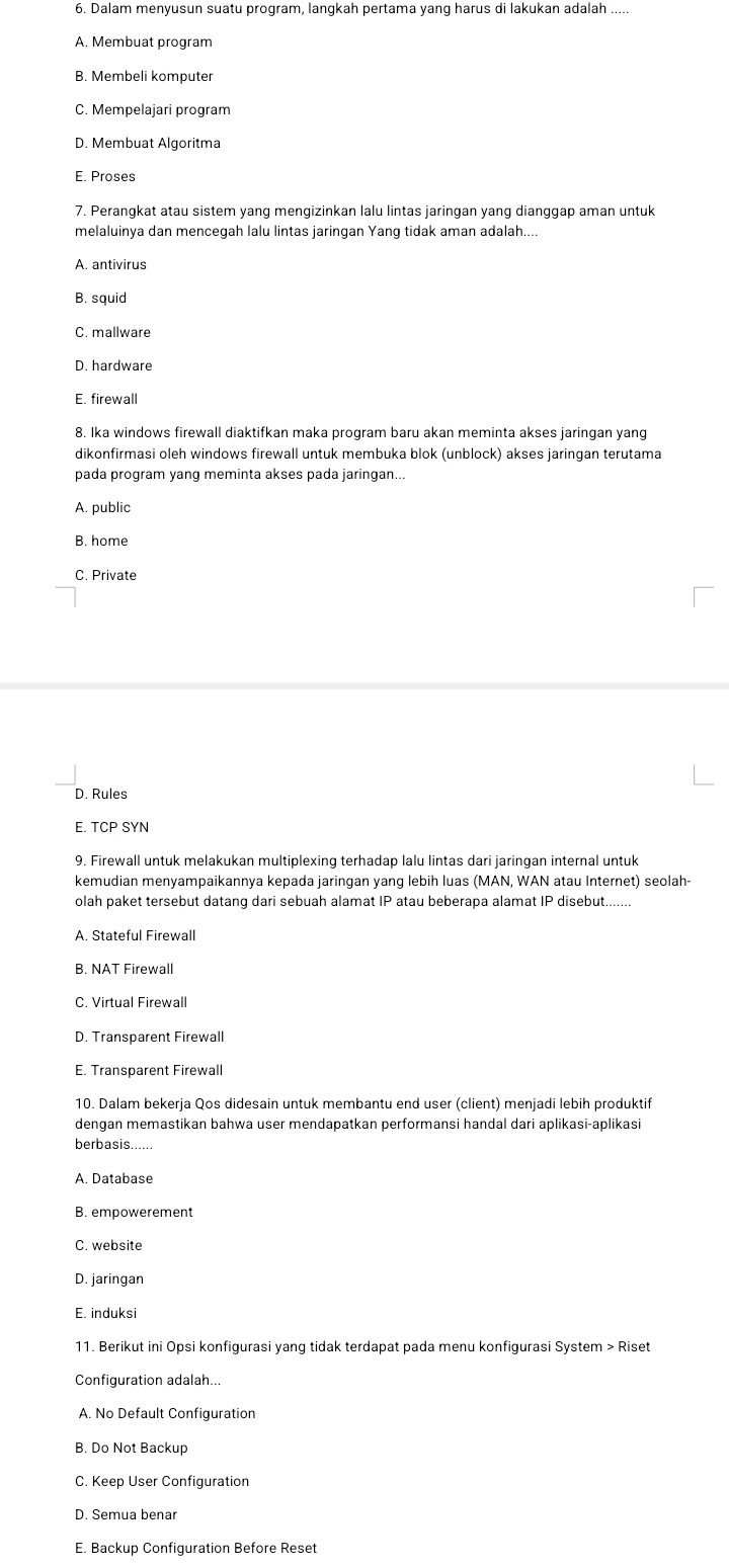 Telah dijawab:Dalam menyusun suatu program, langkah pertama yang harus ...