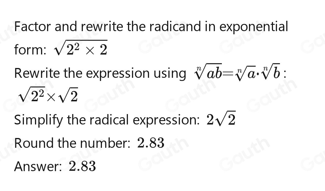 Solved Using Square Root Algorithm Approximate Sqrt 8 To The Nearest