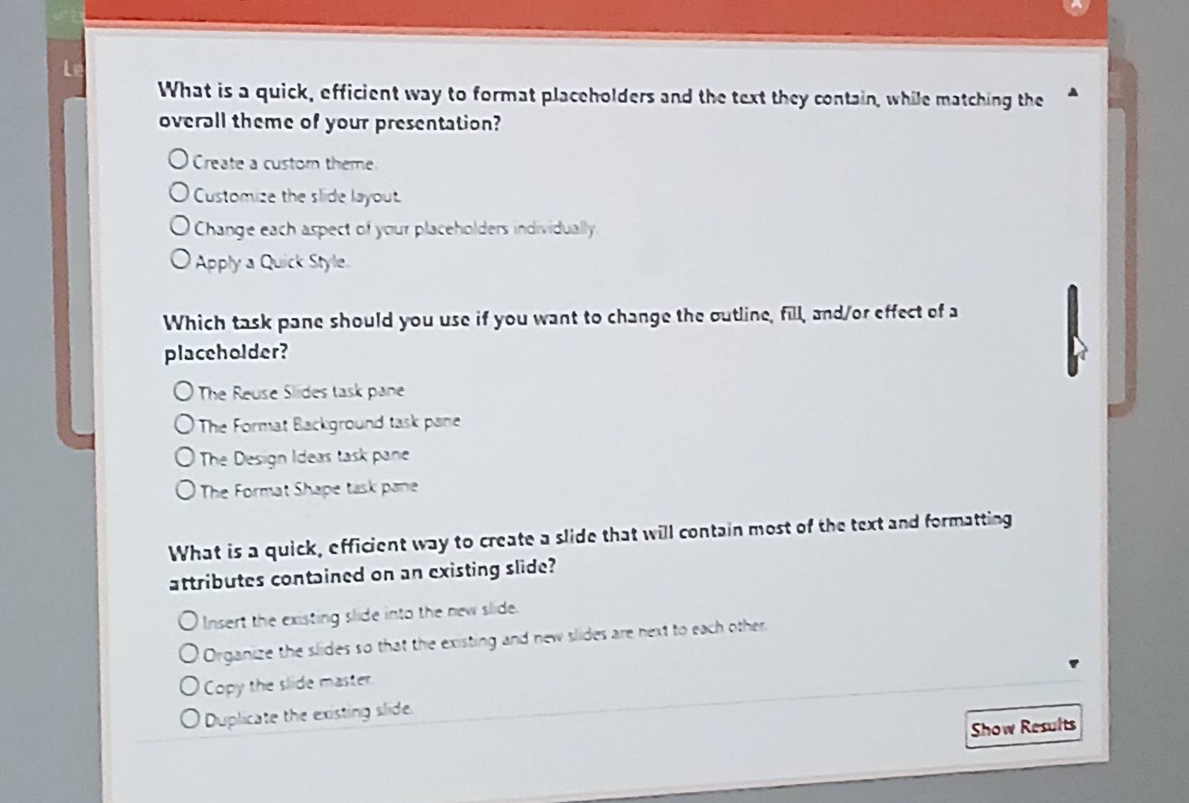 Solved: What is a quick, efficient way to format placeholders and the ...