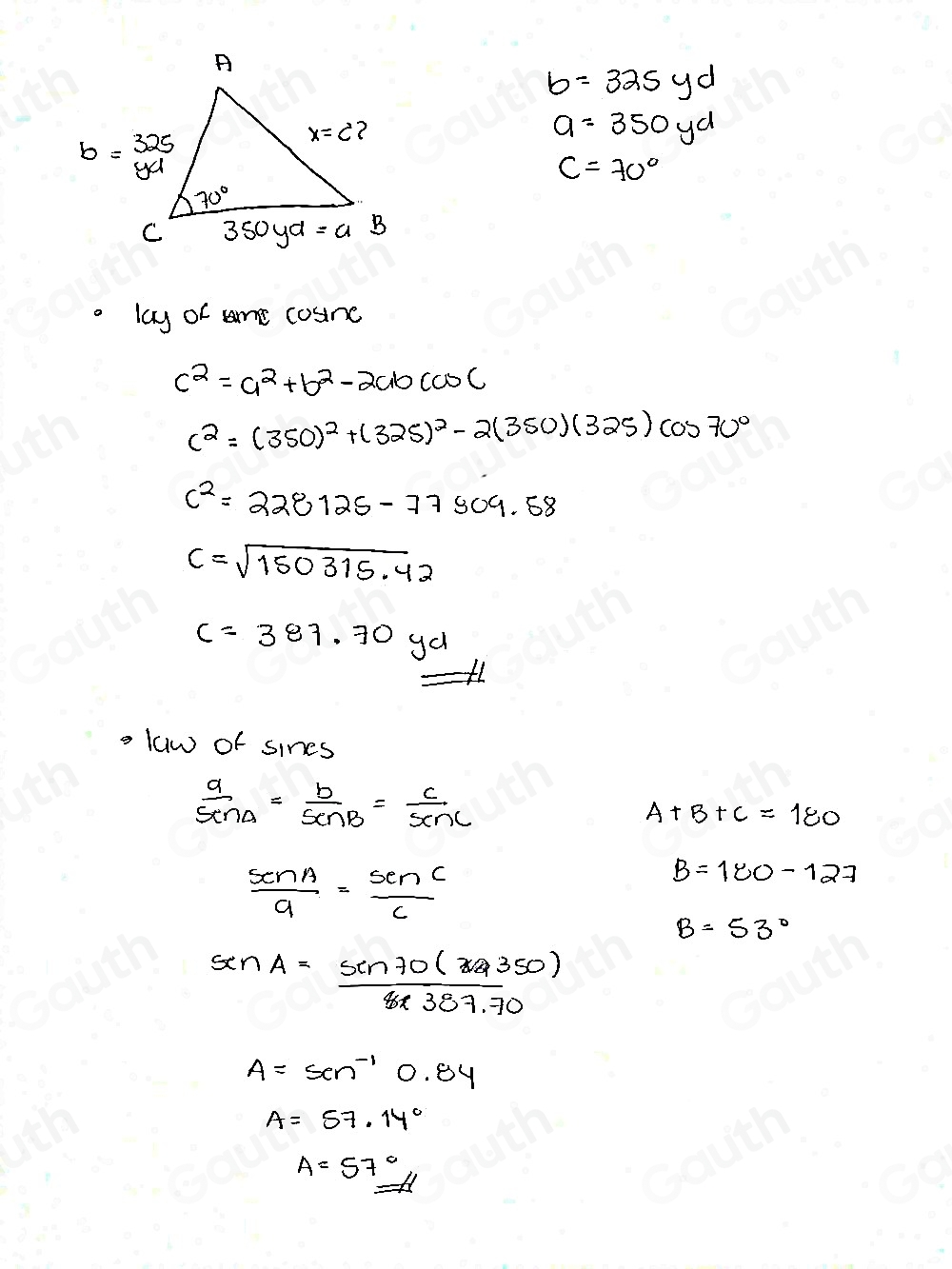 Solved: IM3B (40 SUMMATIVE POINTS. SHOW ALL WORK) 1. A surveyor ...