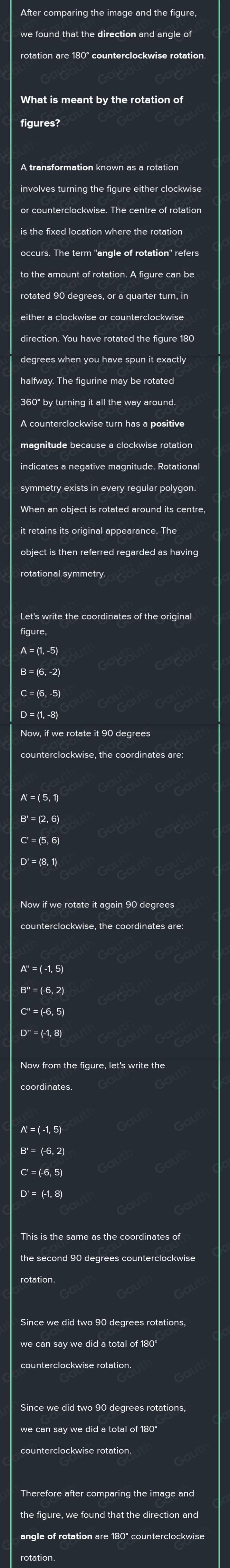 Solved: (Identifying Transformations LC) Use the image to determine the ...