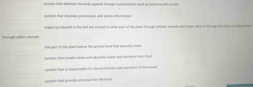Solved: systern that defends the body against foreign contaminants such ...