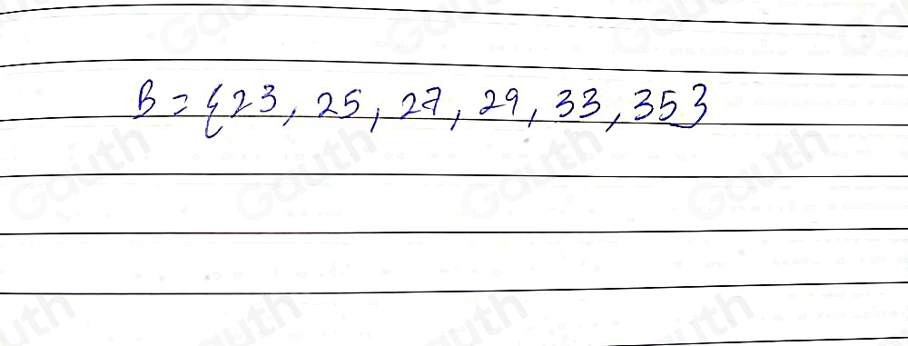 Solved: Write the set using the roster method. Set B is the set of ...