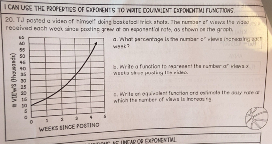 Solved: CAN USE THE PROPERTIES OF EXPONENTS TO WRITE EQUIVALENT ...