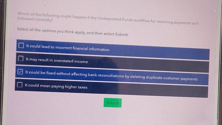 Solved: followed correctly? Which of the following might happen if the ...