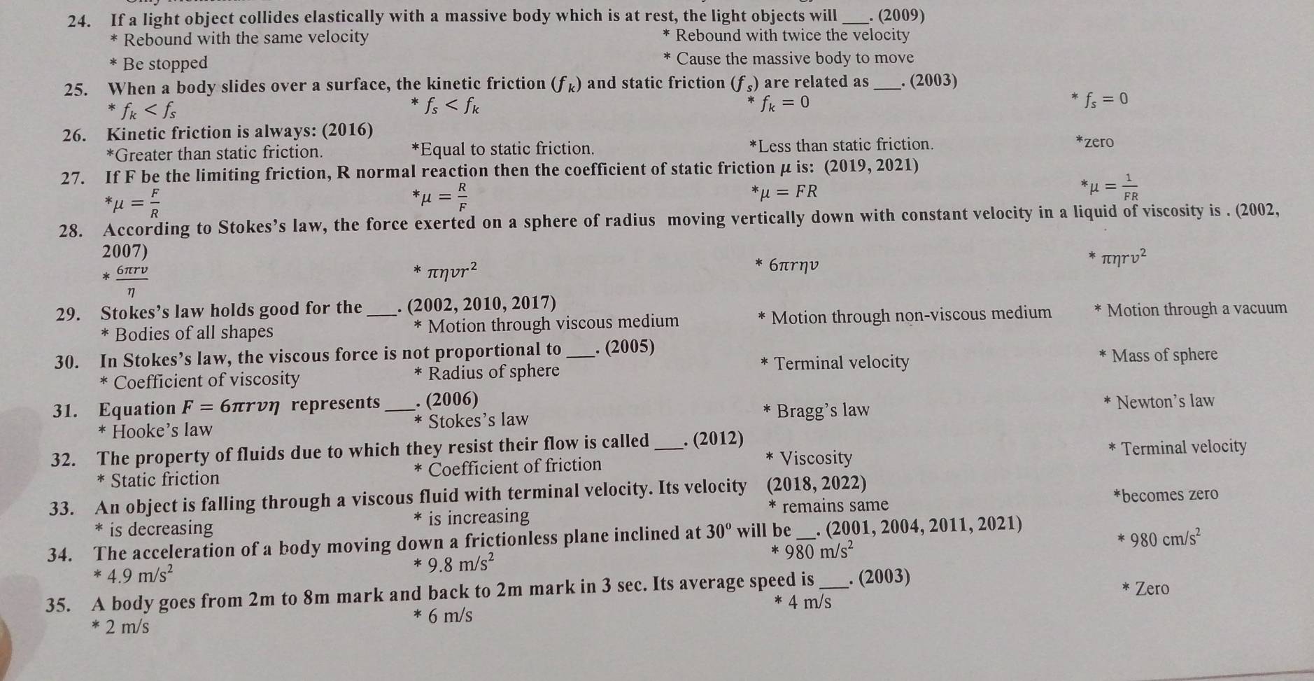 Solved: If a light object collides elastically with a massive body ...