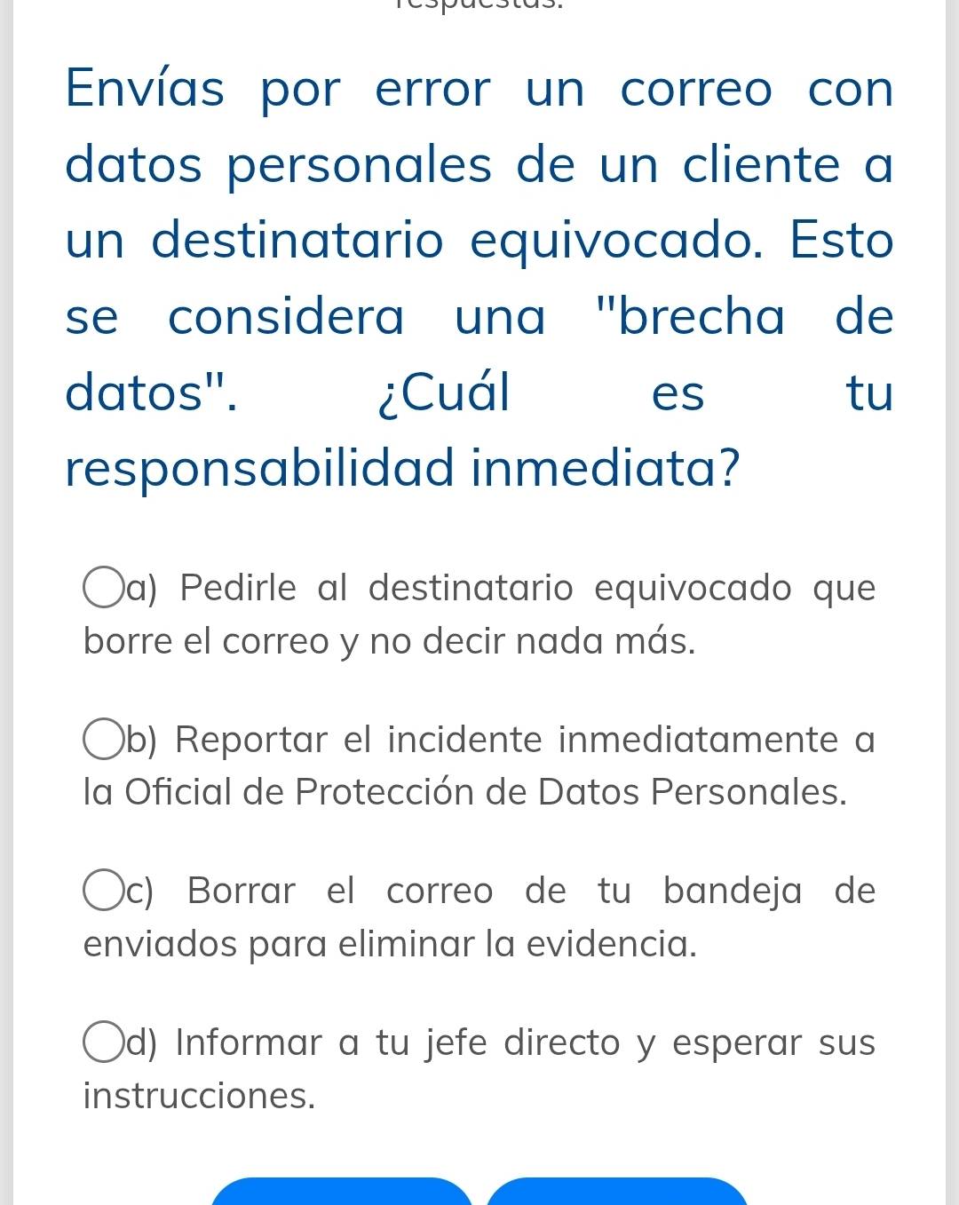 Resuelto:Envías por error un correo con datos personales de un cliente ...