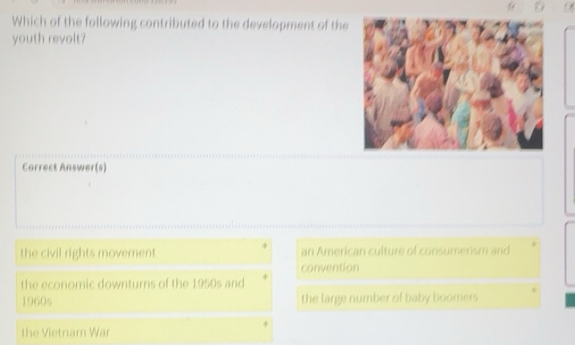 Solved: Which of the following contributed to the development of the ...