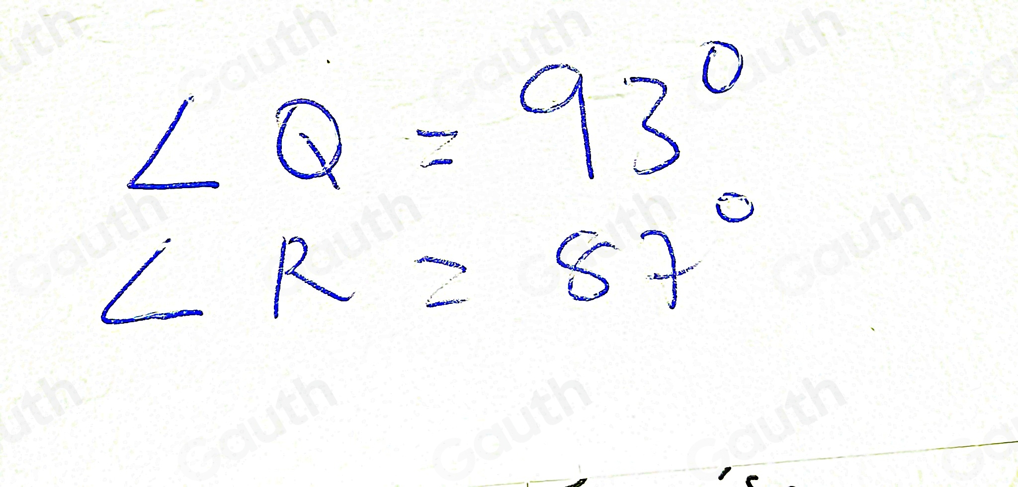 Solved: Parallelogram Q T S R is shown. Sides Q T and R S Devin started ...