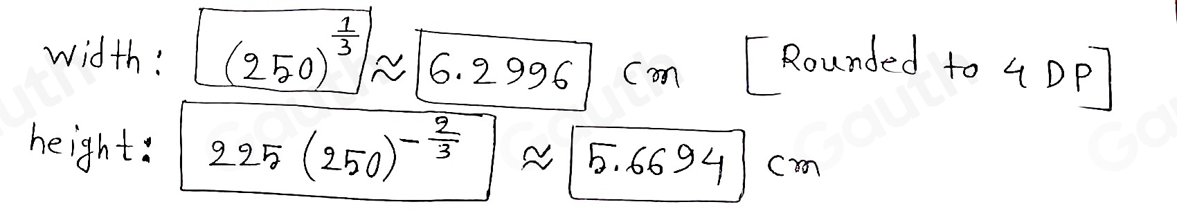 Solved: You need to construct an open-top rectangular box with a square ...