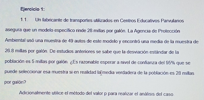 Resuelto:Un fabricante de transportes utilizados en Centros Educativos ...