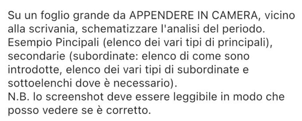 Risolto:Su un foglio grande da APPENDERE IN CAMERA, vicino alla ...