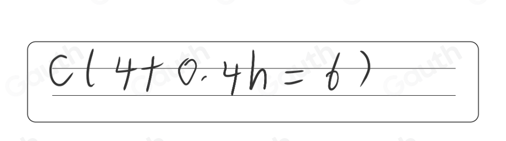Solved: A rabbit is 4m away from its burrow. Each hop takes it 0.4 m ...