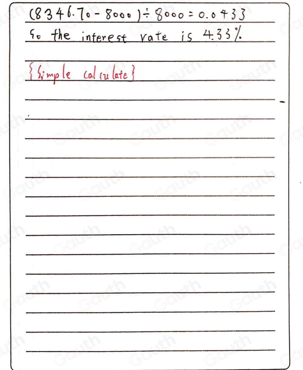 Solved: An RM8,000 promissory note will matured in eight months with ...