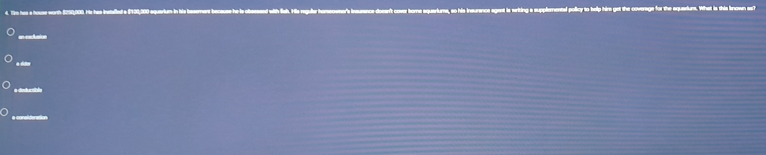 Solved: Tire has e house worh $250,00. e he ntae 00 urum i i osement ...