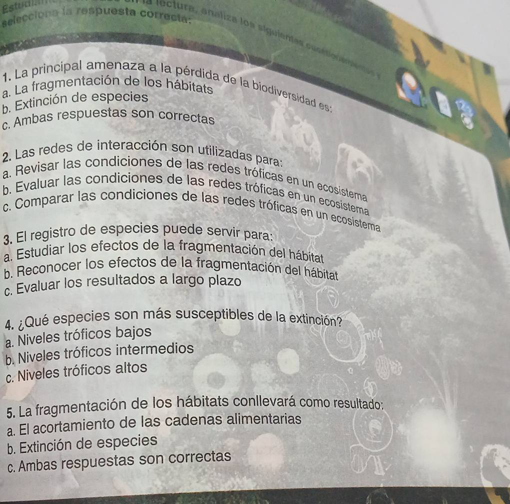 Resuelto:Estudia selecciona la respuesta correcta: 1. La principal ...