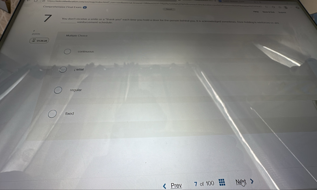 Solved: Comprehensive Final Exam You don't receive a smile or a "thank ...