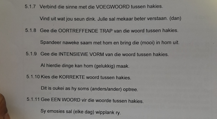 Solved: Verbind die sinne met die VOEGWOORD tussen hakies. Vind uit wat ...